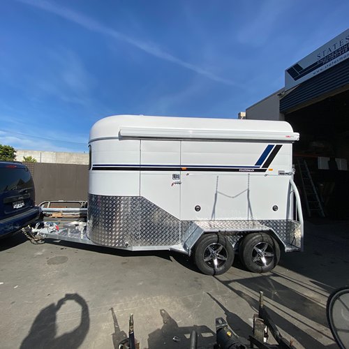 Horse Floats Christchurch, NZ | Horse Angle Load Floats Manufactures in ...